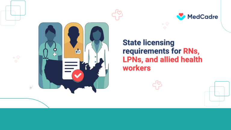 RN, Lpn& allied health licensing requirements by state guide